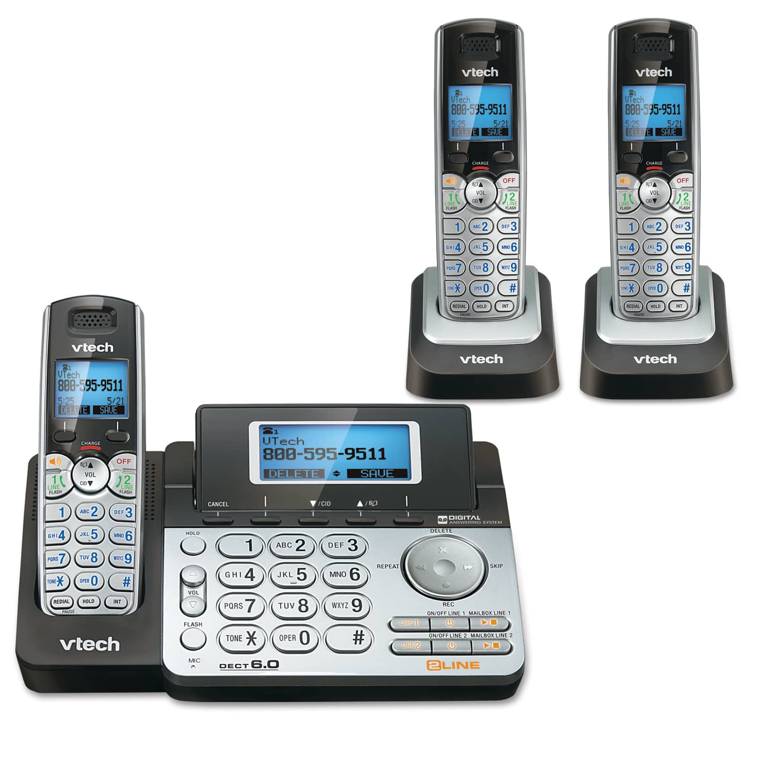 Cordless Phone Bundles with 3 Handsets | VTech Store | VTech USA